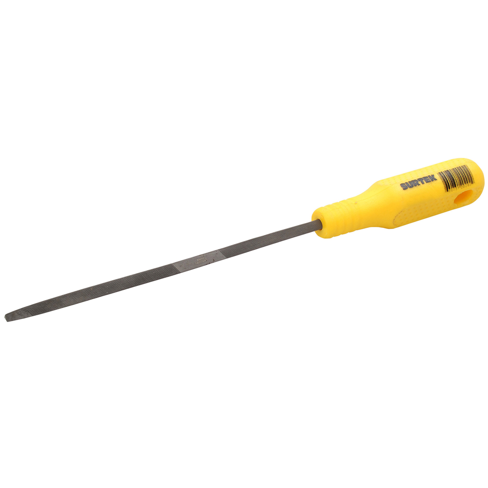 120291 Lima triangular doble c/mgo 6" Surtek - Tienda Urrea