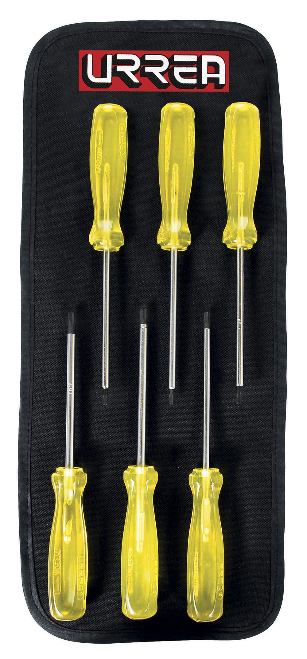 93W Juego de 6 destornillador ámbar punta Torx® Urrea - Tienda Urrea